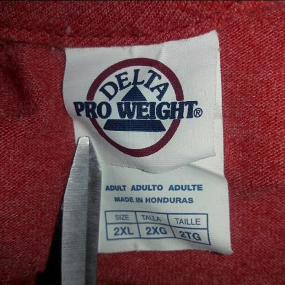 Delta | Tops | Delta Pro Weight Red With Coca Cola Top | Poshmark